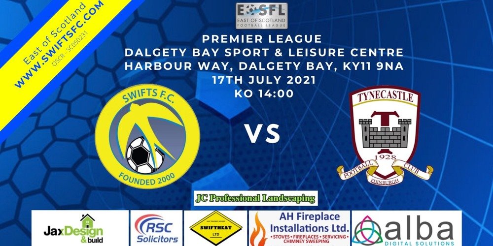 The Swifts FC vs Tynecastle FC REMINDER | My Club Hub