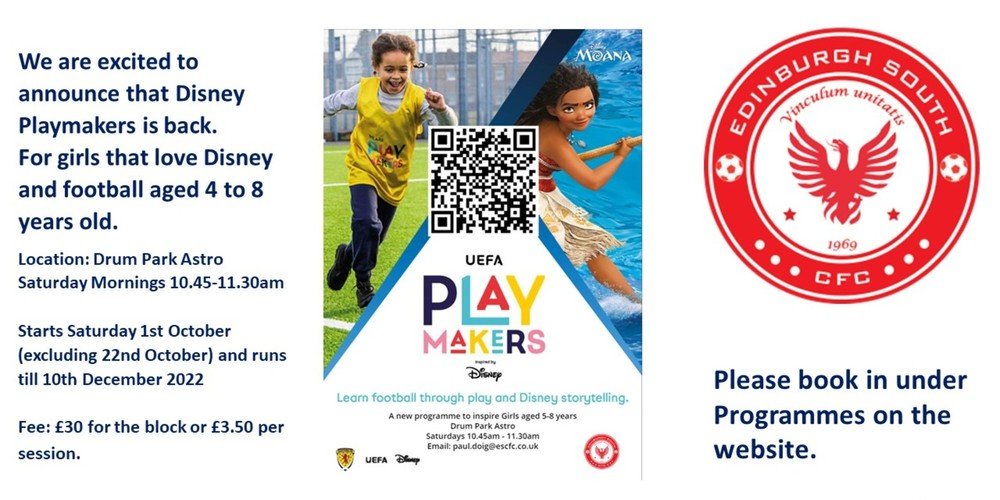 Disney Playmakers for Girls on Saturday Mornings | My Club Hub