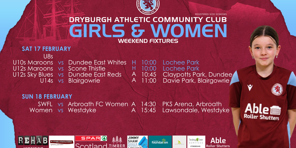Girls and Women’s Weekend Fixtures Preview | My Club Hub