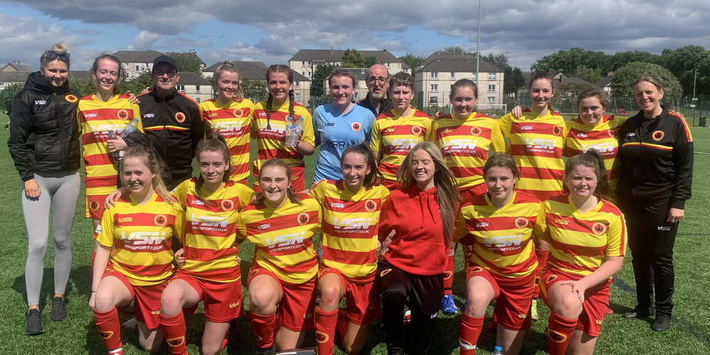 Rossvale Girls U18s 2-1 Scottish Cup win | My Club Hub